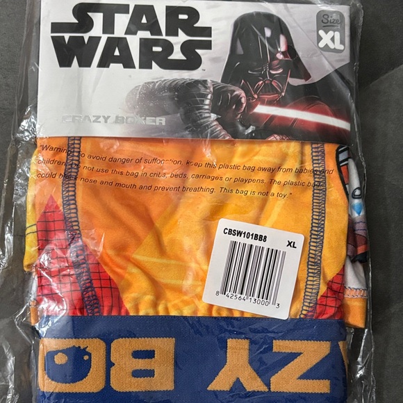 Star Wars | Underwear & Socks | Star Wars Men Boxer Briefs Yellow And ...